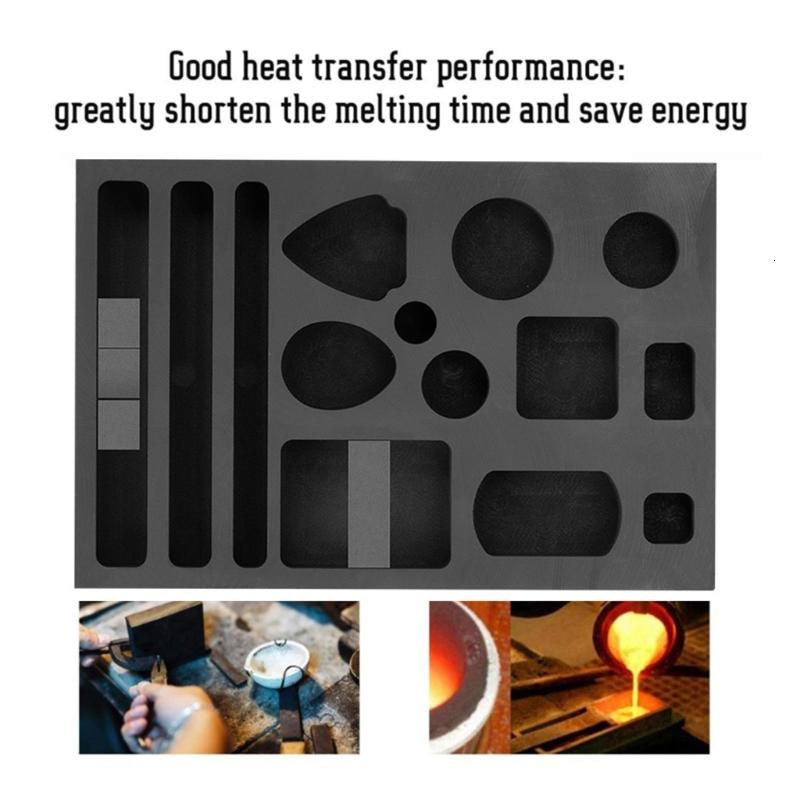 14 Holes Casting Ingot Mold for Gold Silver Ingot Mold Crucible | Lazada