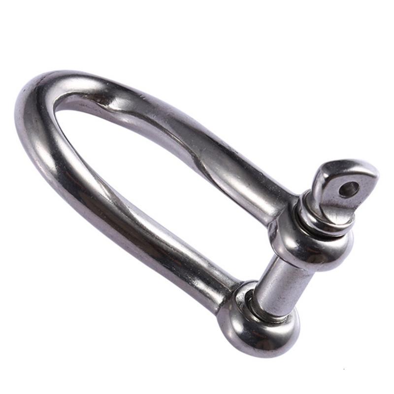 Screw Pin Shackle Twisted Shackle Screw Pin Rustproof Heavy Duty ...