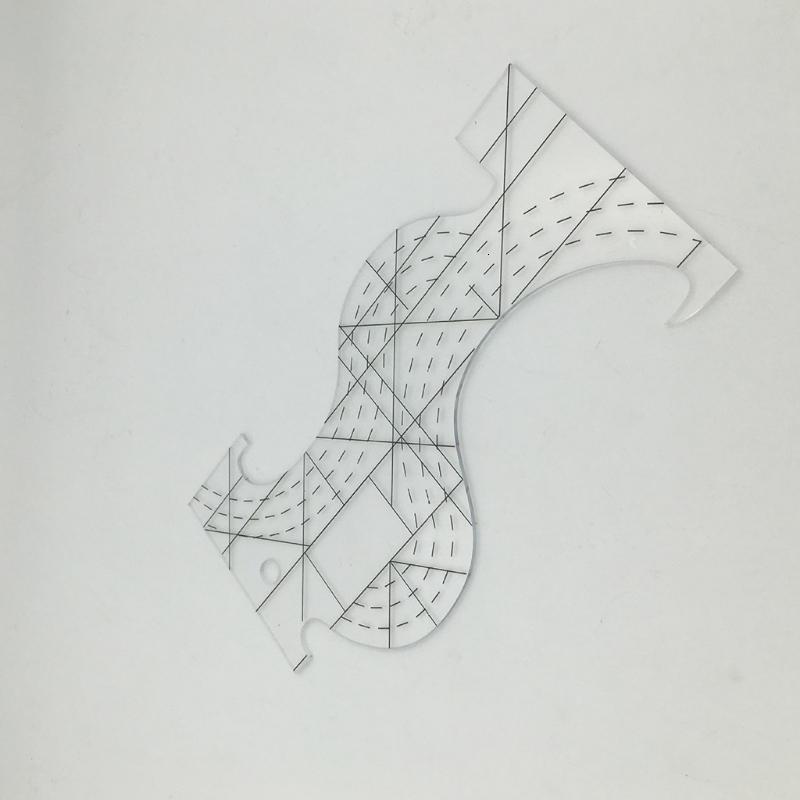 Acrylic Patchwork Multi-Purpose Quilting Template Ruler Plastic Ruler ...