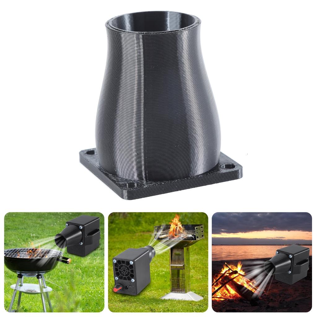 Long Flanges Duct Fan Hose Connectors Air Ventilation Adapter for ...