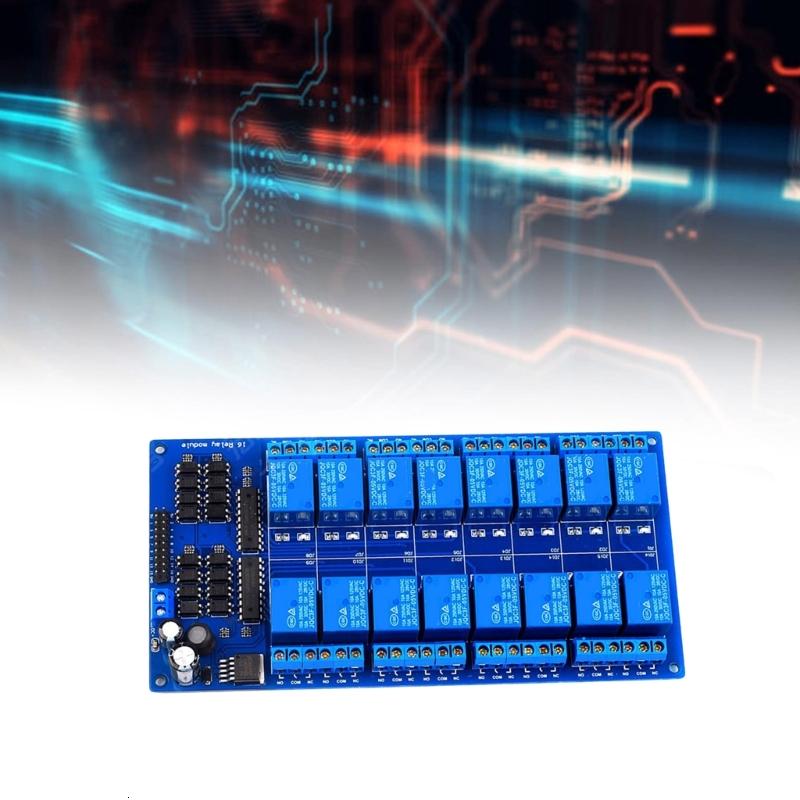 16 Channel Relays Microcontrollers Interface Power Relays with ...