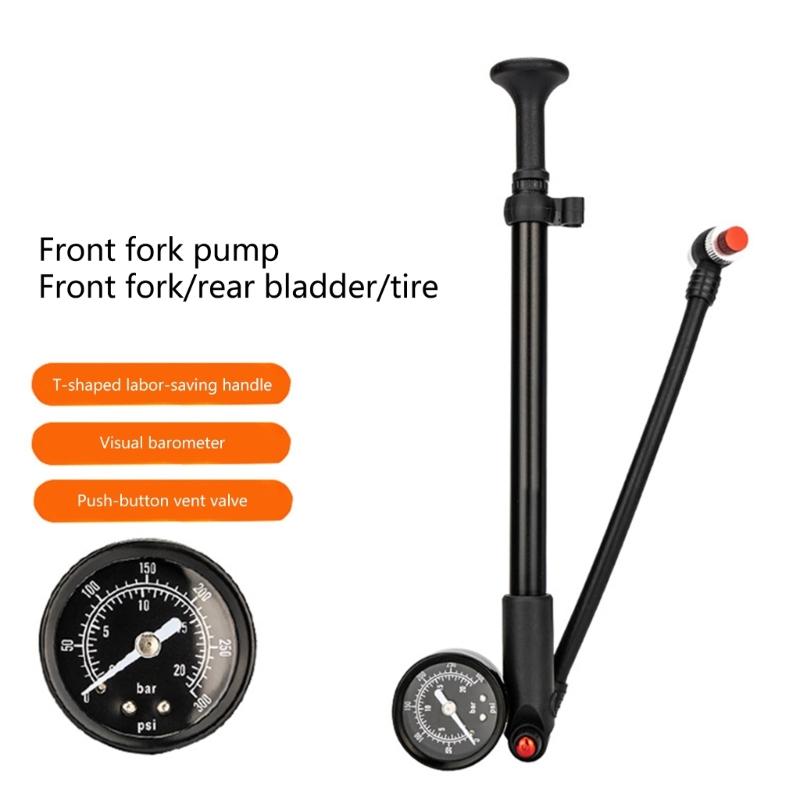 High Volume Air Pump DNM High Pressure 300 PSI(20 BAR) Max Front Fork ...