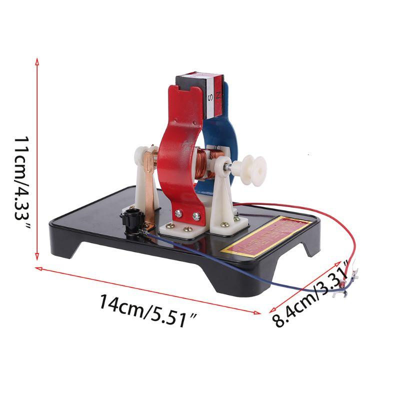 Kids DIY DC Motor Model Kit Simple Motor Model Assemble Kit for Student ...