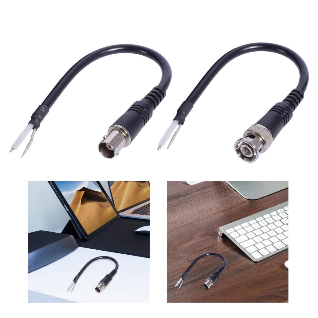 Flexible BNC Pigtail Cable Male Female Coaxials Plug Extension Cables ...