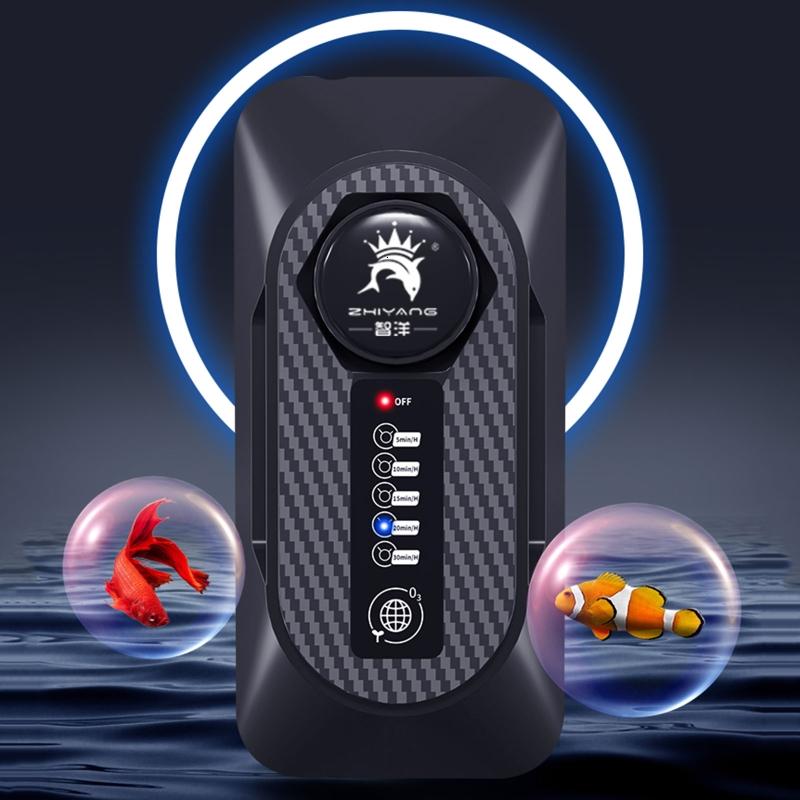 Adjustable 120mg Portable Aquarium Ozone Generator Fish for Tank Air ...