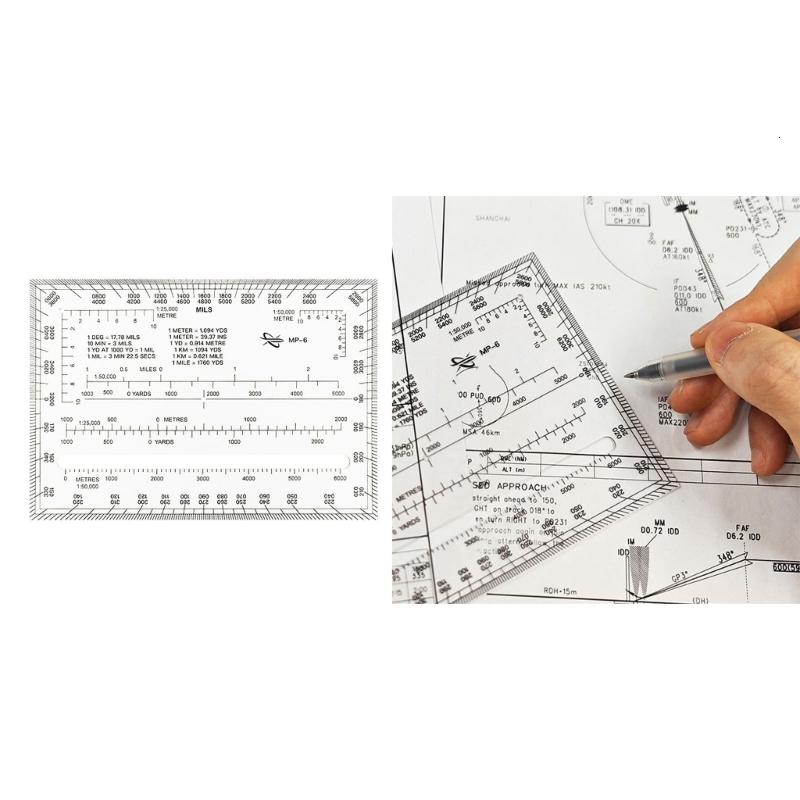 Topographical Map Scale Coordinate Scale Map Military Protractor with Clear Scale 1:5000 1:25000 ...