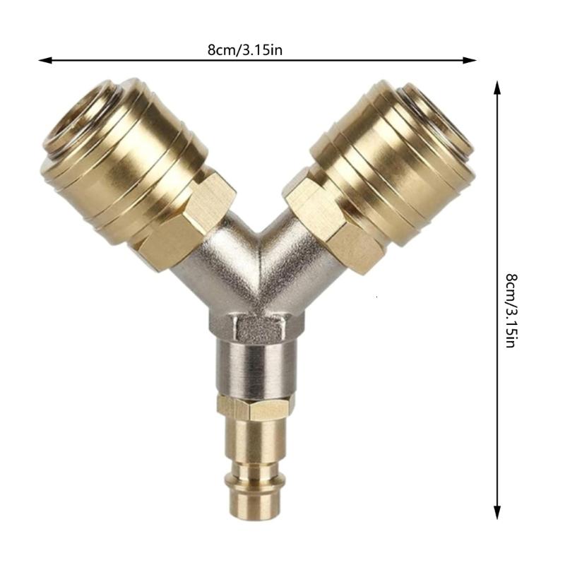 Air Hose Quick Coupling Distributor Compressed Air Softener Y ...