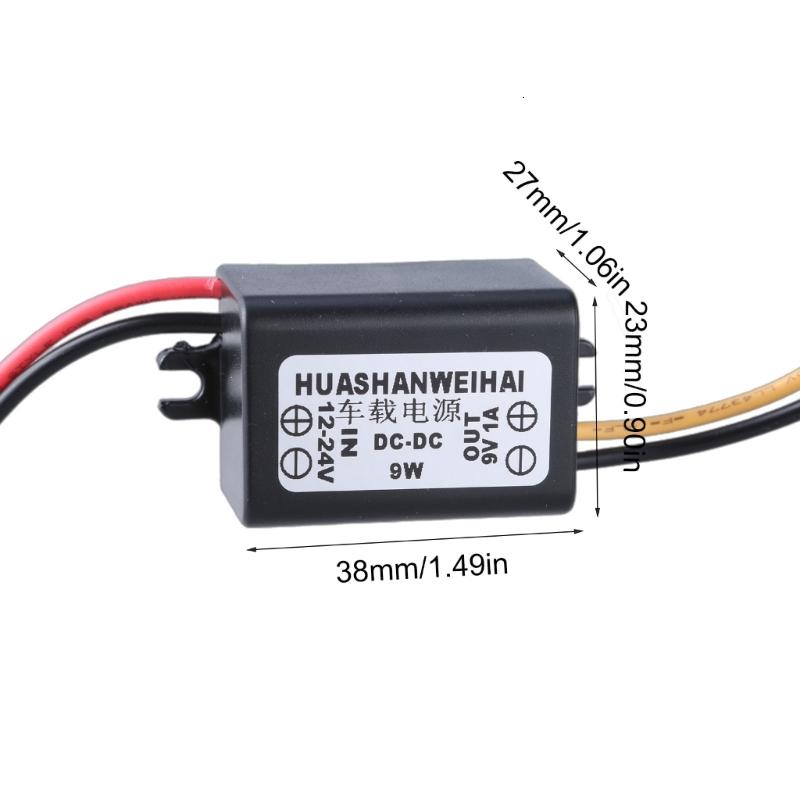 Direct Current Converters 12V-24V to 9V 1A/2A/3A Bucked Converters ...