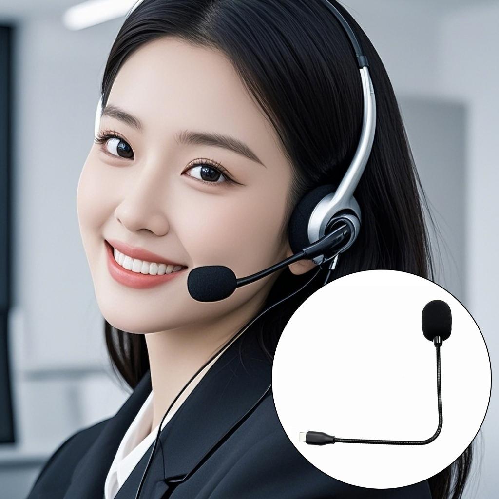Omnidirectional Gooseneck Mic Gooseneck Microphone Type C Connection ...