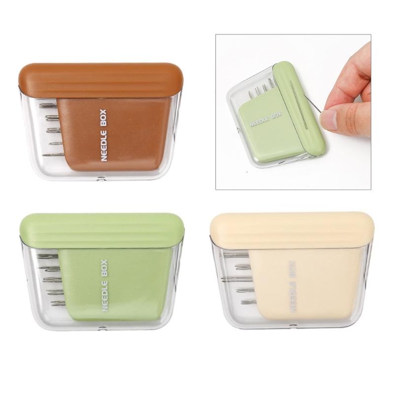 10Pcs Hand Sewing Needle Set with Magnetic Needle Holder Storage Box ...