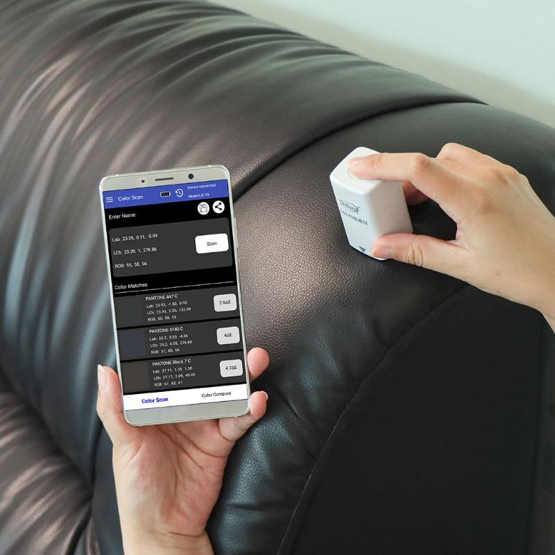 Colorimeter Color analyzer Digital Precise LAB Color Meter Tester 8mm ...