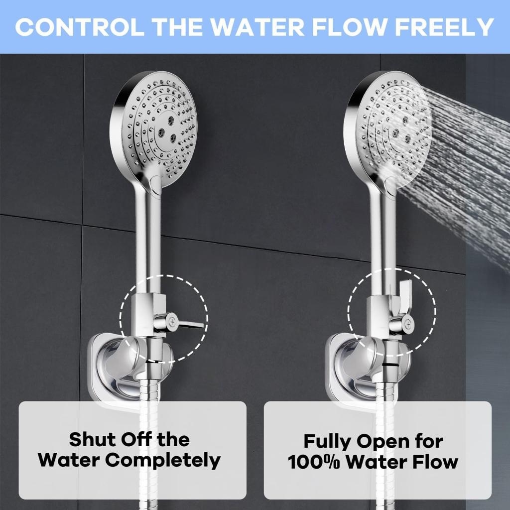 Strong 1/2inch NPT Water Control Valves Steel Lever Handle for Bidet ...