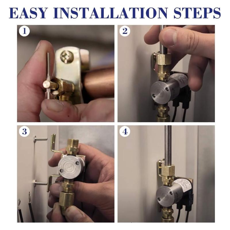24V Humidifier Solenoid Valves Replacement Valves Metal Texture ...