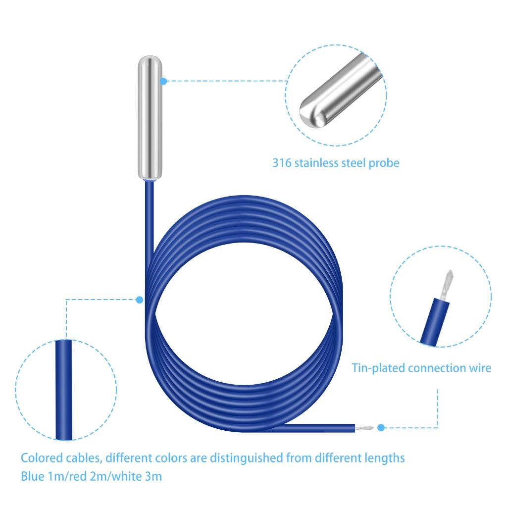 Submersible Liquid Level Transmitter Water Level Sensors Metal Tank ...