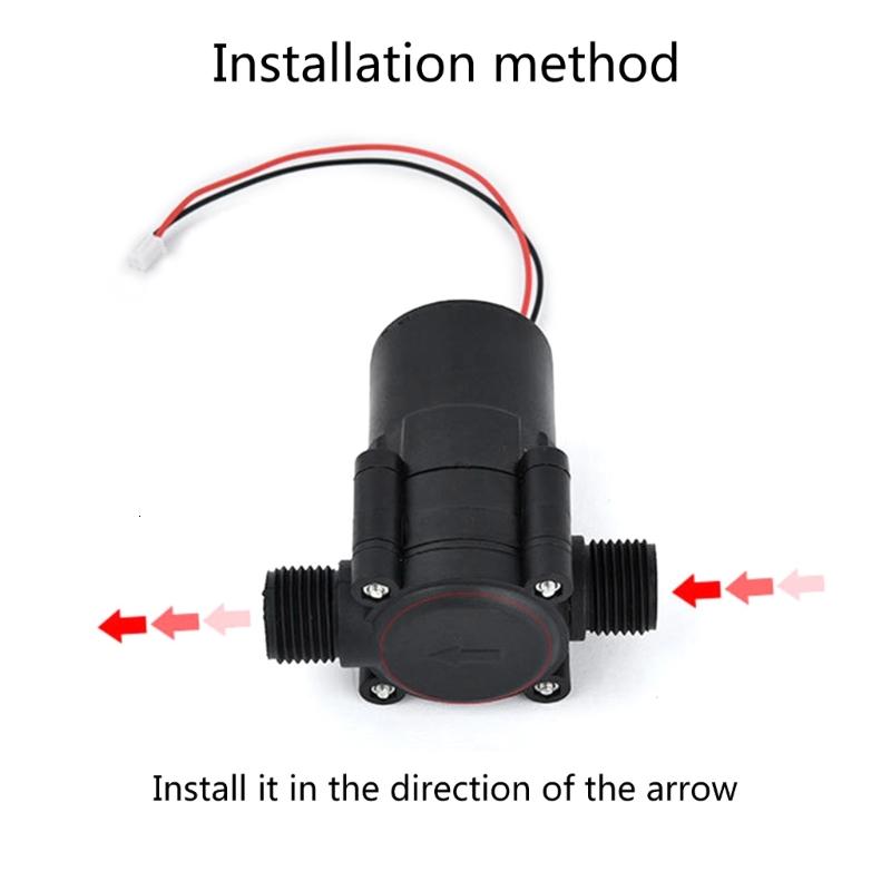 DC-Hydraulic Generator Pipeline Mini Water Turbine Hydro Generator ...