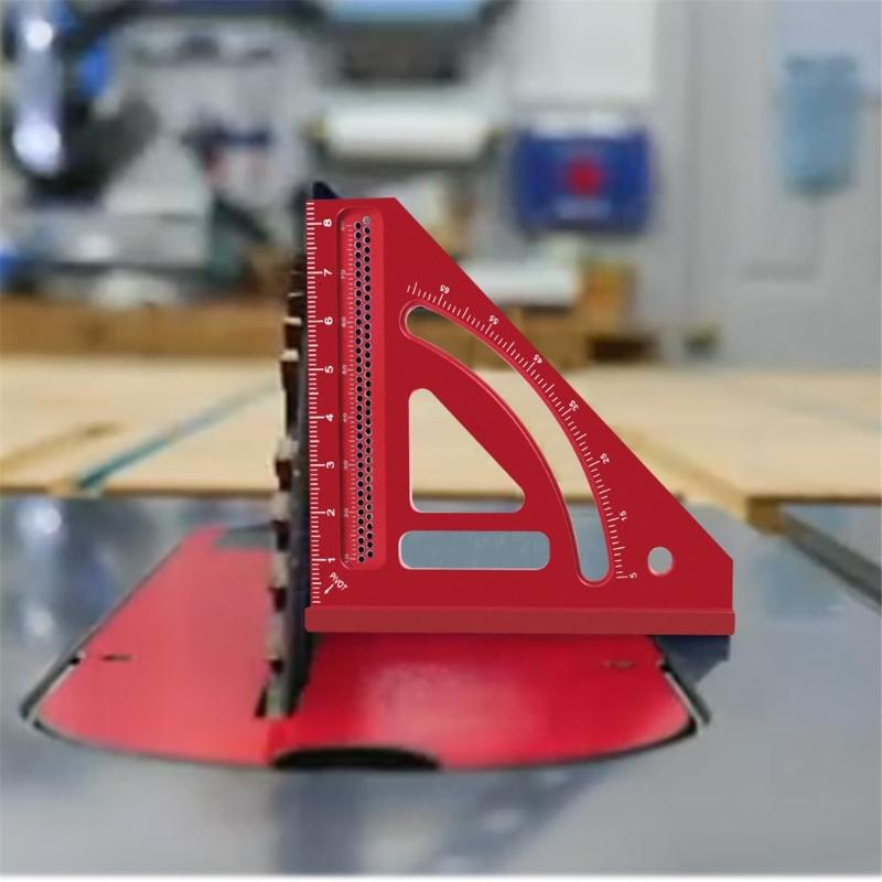 Engineer Precisions Square Rule for Woodworking Multiple angles Miters ...