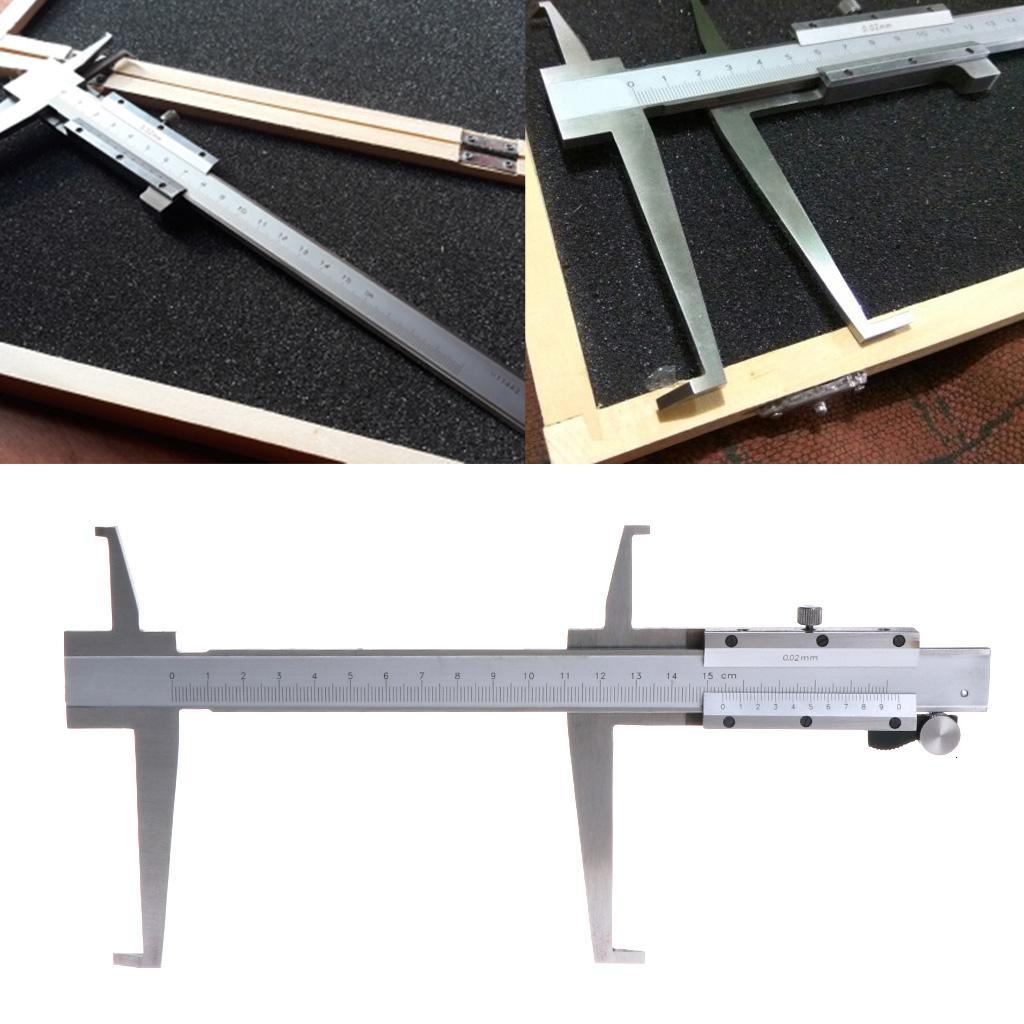 Inside Groove Vernier Caliper Inner Micrometer Gauge Ruler with Storage ...
