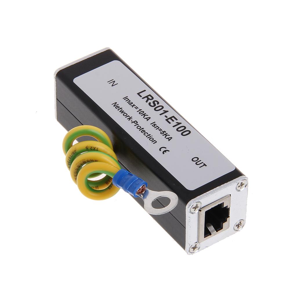 RJ45 Surge Protector for Protection for Lightning Arrester For 10/100M ...