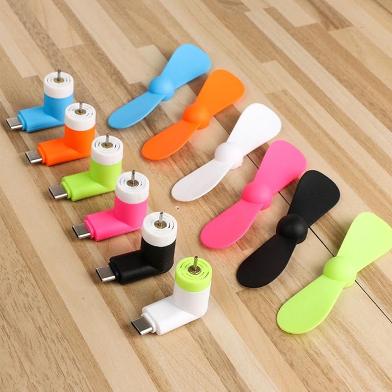 Portable USB C Port Fan for Android Devices Summer Accessory Cell Phone ...
