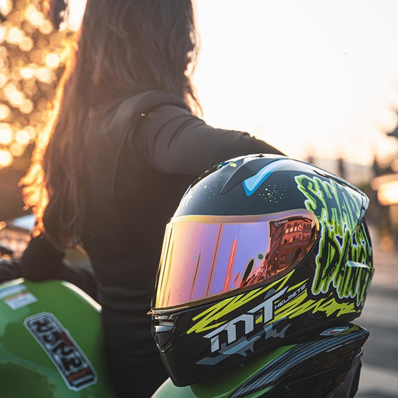 Motorcycle Helmet Visor Shield Full Face Helmet Visor for MT-V-14 ...