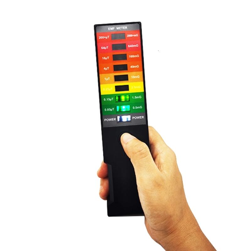 Electromagnetic Field EMF Gauss Meter Radiation Dosimeter Detector ...