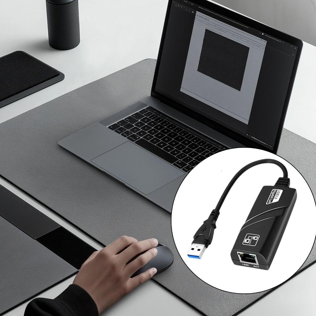 100/1000Mbps USB Type C to RJ45 Lan Ethernet Adapter for Wireds ...