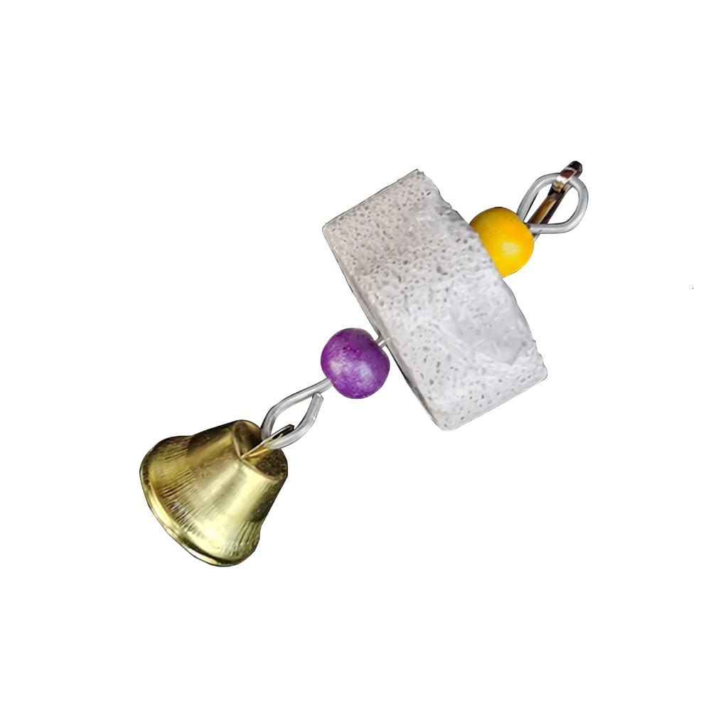 Bird Molar Toy Molar Stone Parrot Grinding Stone Bird Cage Toy Parakeet ...