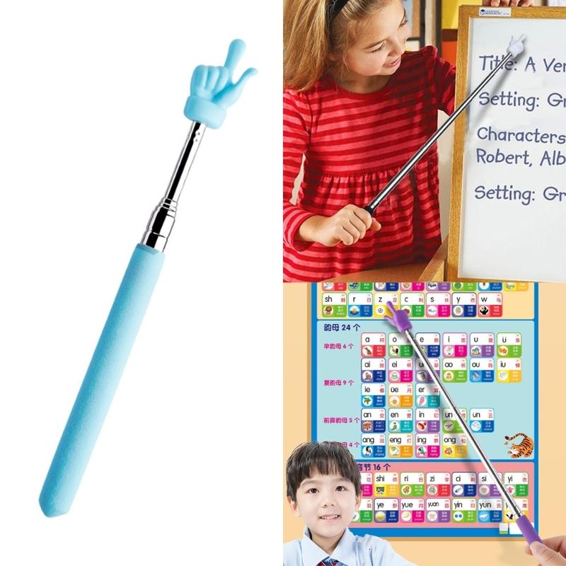 Classroom Pointer Telescopic Teachers Pointer Mini Teaching Hand ...