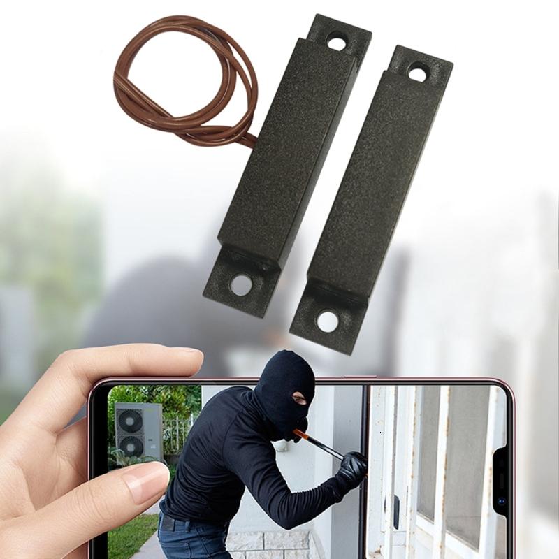 Wireds Surface Alarm Magnetic Contacts For Garage Door Switches Sensor ...