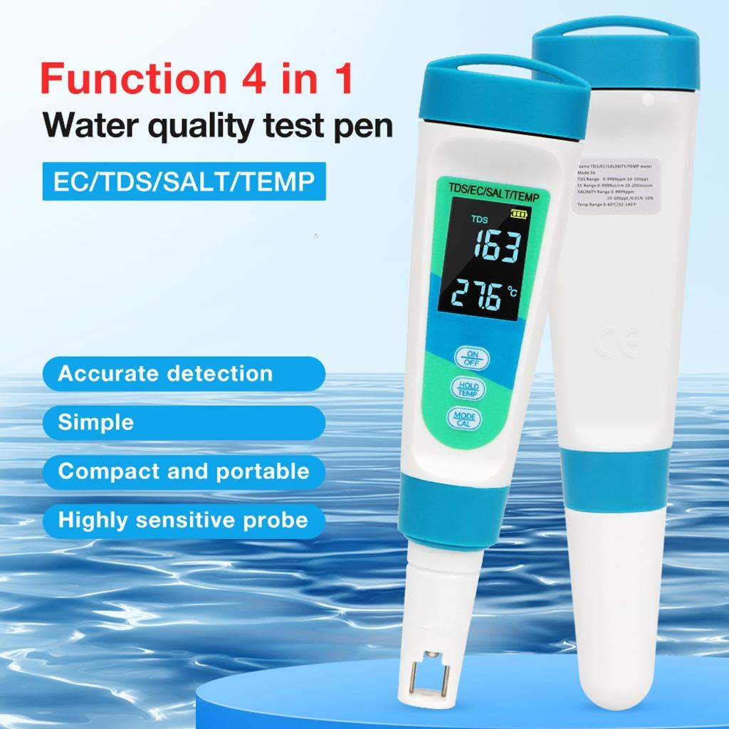 High Precisions Digital Salinity & Tester Water Quality Testing Device ...