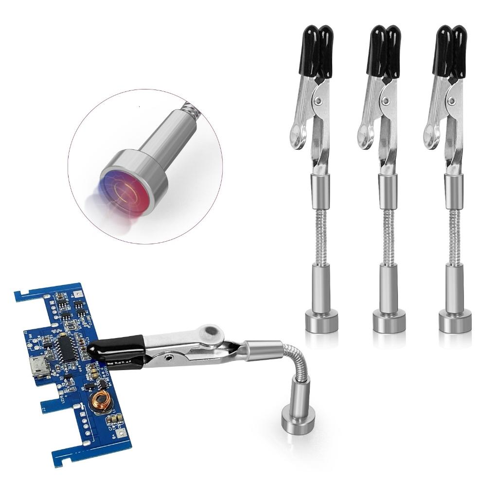 2/4Pcs Magnetic Helping Hands Soldering Aid with Flexible Gooseneck ...