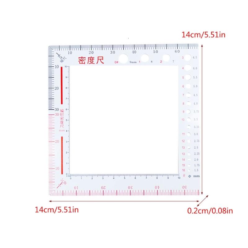 Acrylic Quilters Ruler Fabric Cutting Ruler Sewing Ruler Patchwork ...