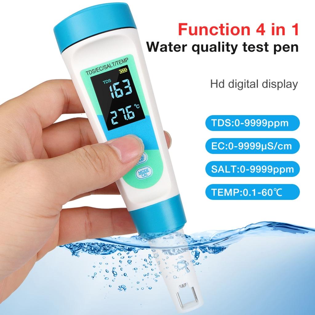 High Precisions Digital Salinity & Tester Water Quality Testing Device ...