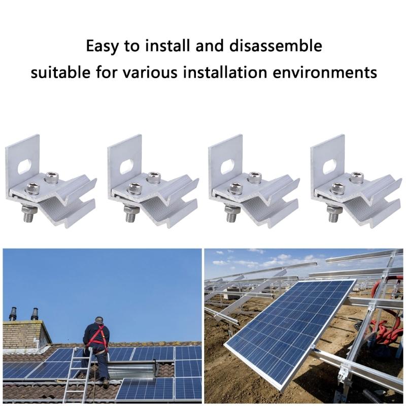 Aluminium Brackets for Solars Panel Fixation on Folded Sheet Metal ...