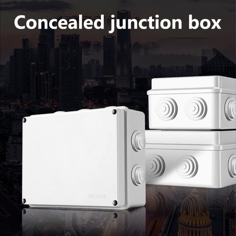Weatherproof Plastic Connection Box to Prevent Water and Dust Ingress ...