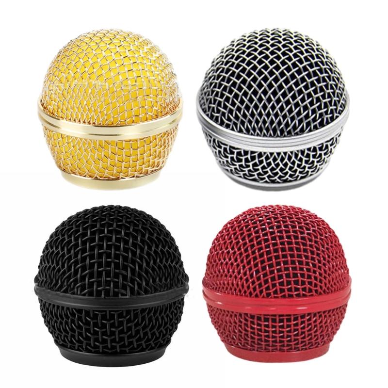 Microphones Head Cover Replacement Head Steel Meshes Handheld ...
