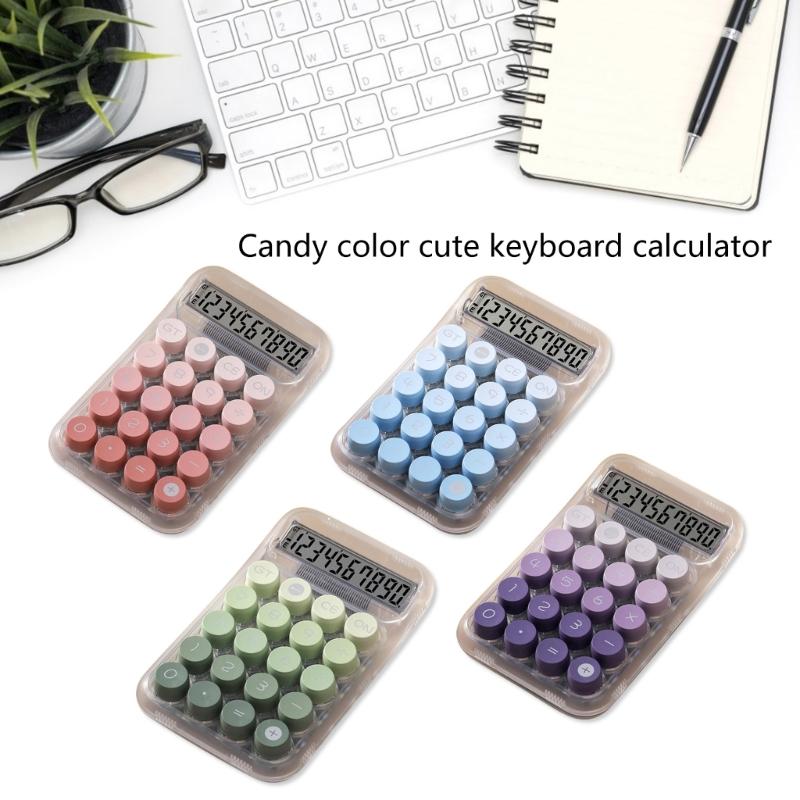 Handheld Mechanical Calculator with 12 Digit Large LCD Display Big ...