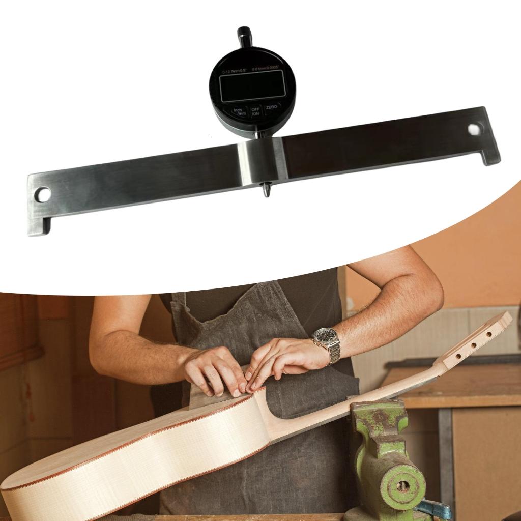 Guitar Neck Curvature Measurement Tool Guitar Leveling Digital Ruler ...