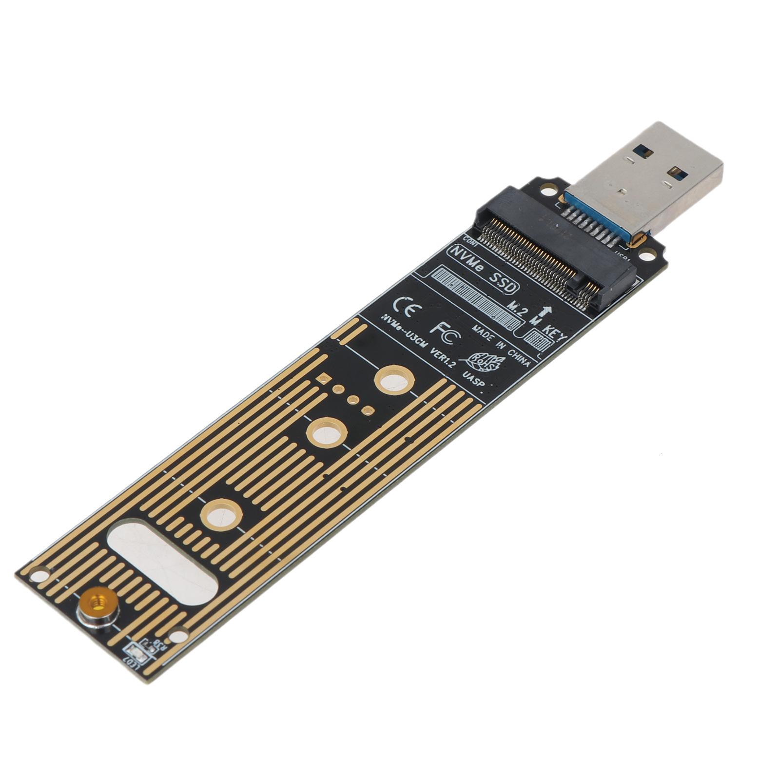 for M.2 to USB Adapter Dual Protocol SSD Board for M.2 NVME PCIe NGFF ...