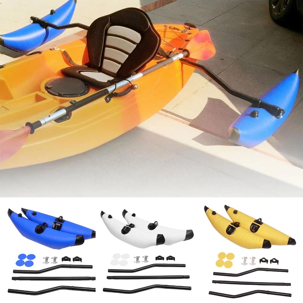 Balancing Canoes Outrigger Set Kayak Inflatable Outrigger Float ...