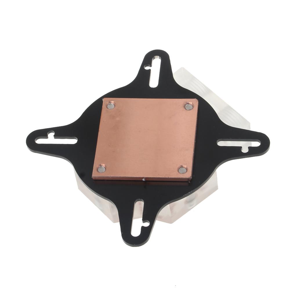 CPU Water Cooling System G1/4 Computer Water Cooler Block PC Waterblock ...