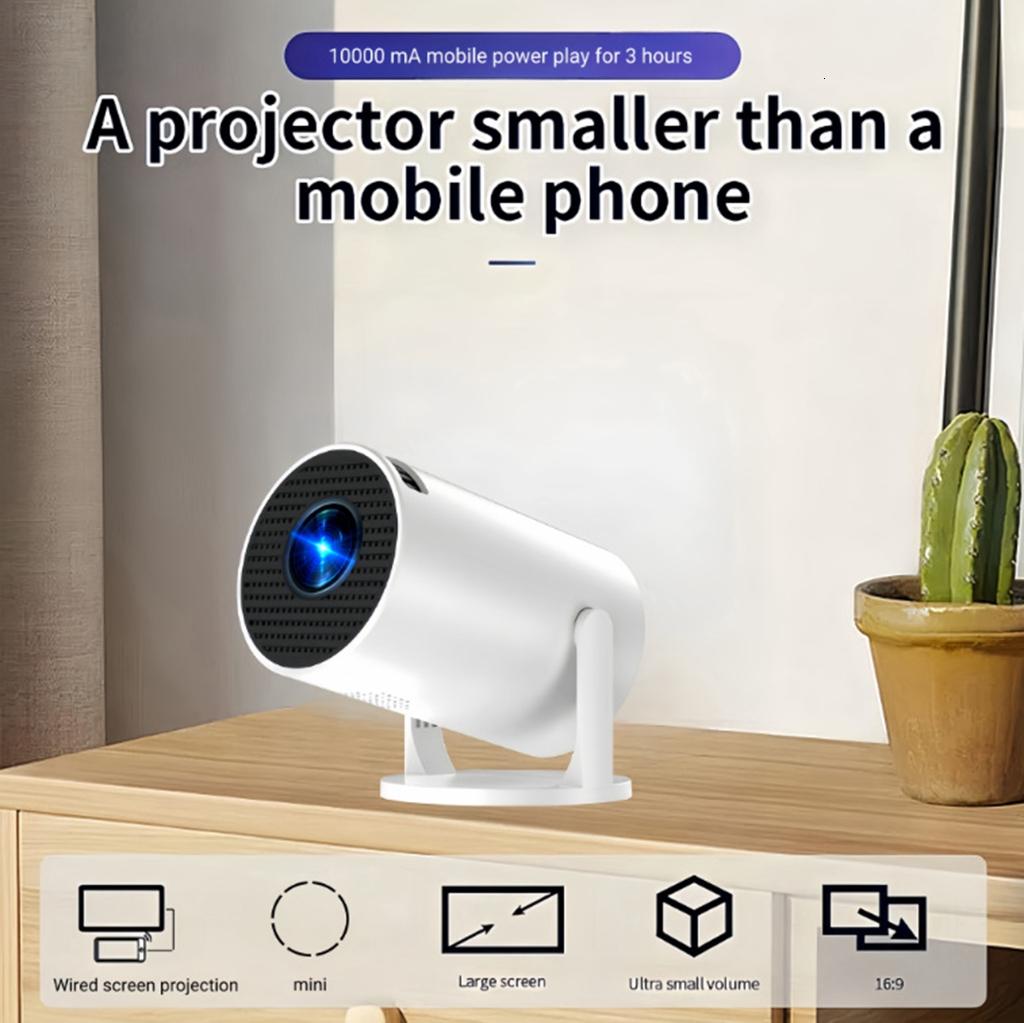 Wireless Mini Projector Device Type C Charging Port Screen Mirroring ...