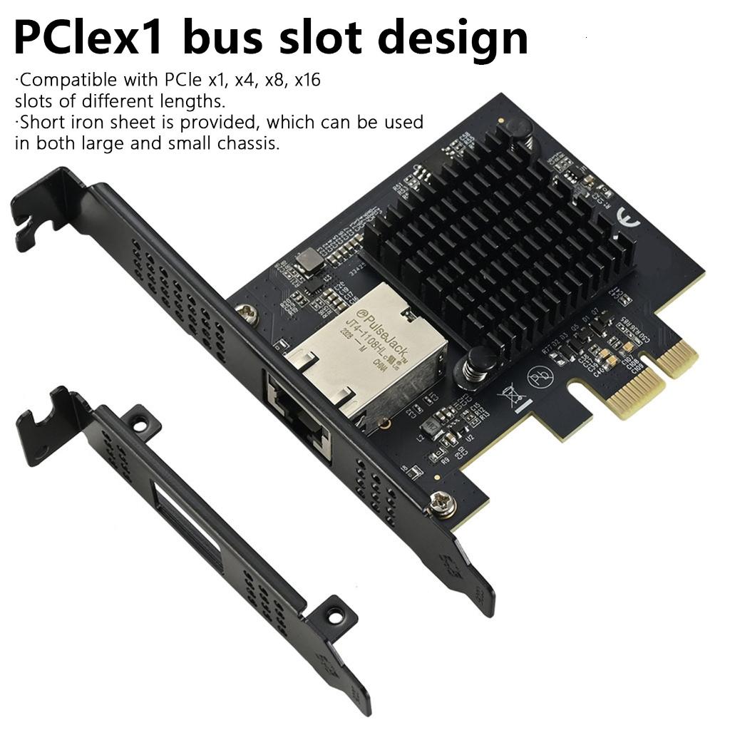 PCIE X1 Networking Interfaces Card 1G/2.5G/5G/10Gbps Single Port ...