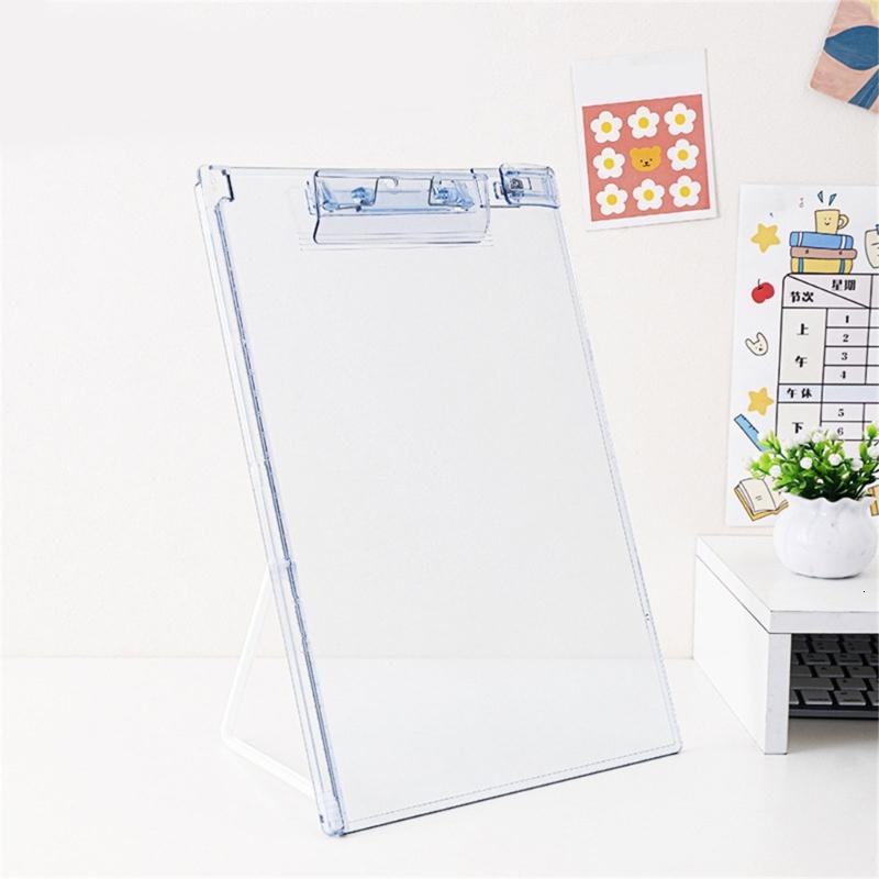 12.8x9In Standing Desk Clipboard Writing Board with Pen Clip and ...