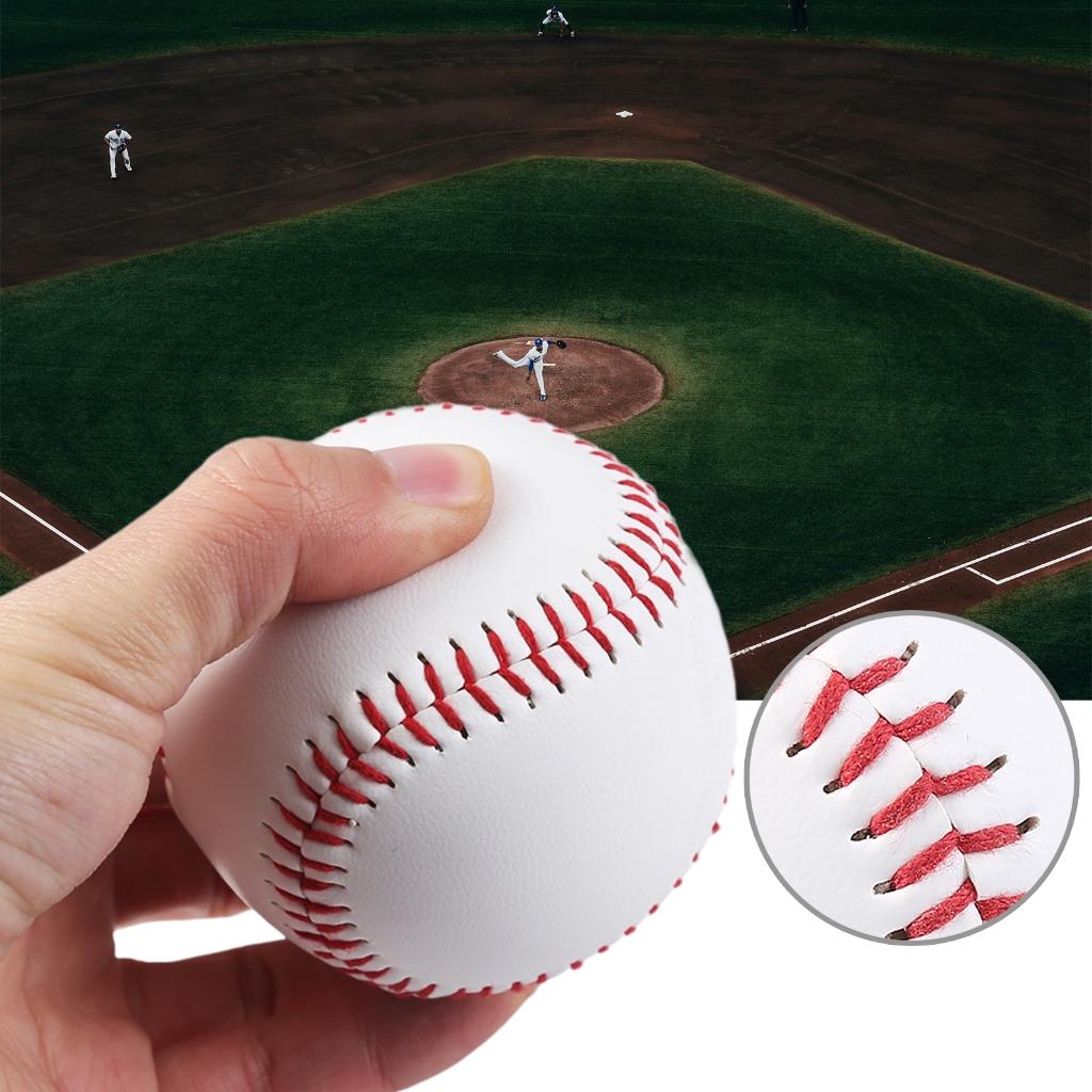 lacement Ball Soft PVC Leather Baseballs Softballs Standard Ball for ...