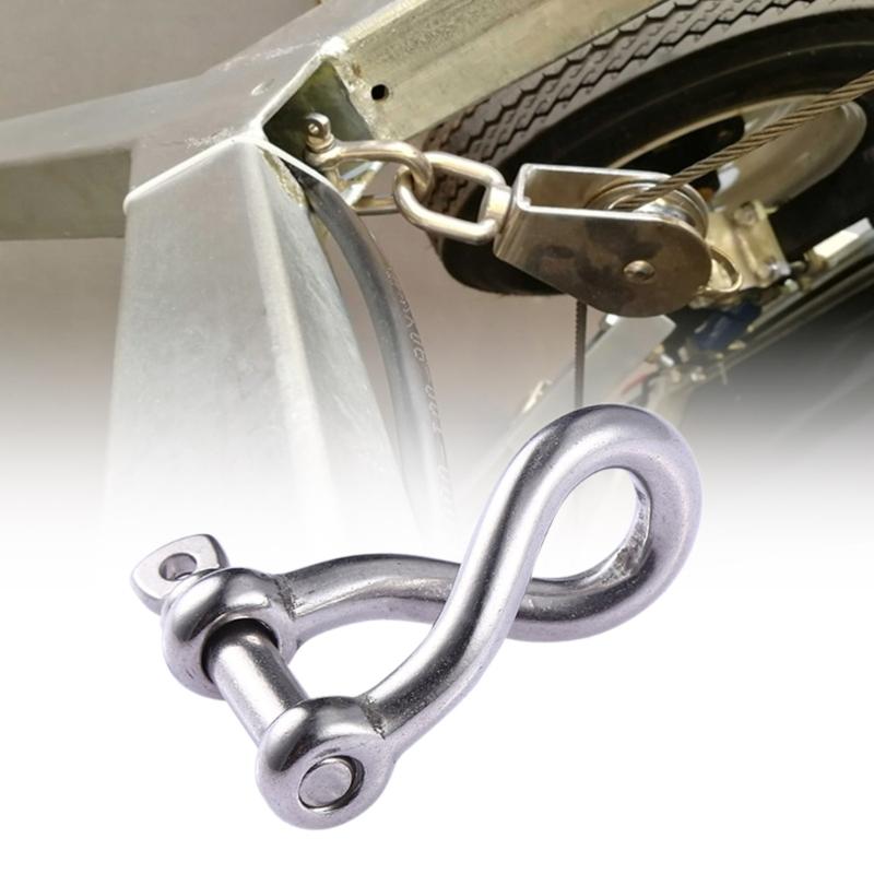 Screw Pin Shackle Twisted Shackle Screw Pin Rustproof Heavy Duty ...