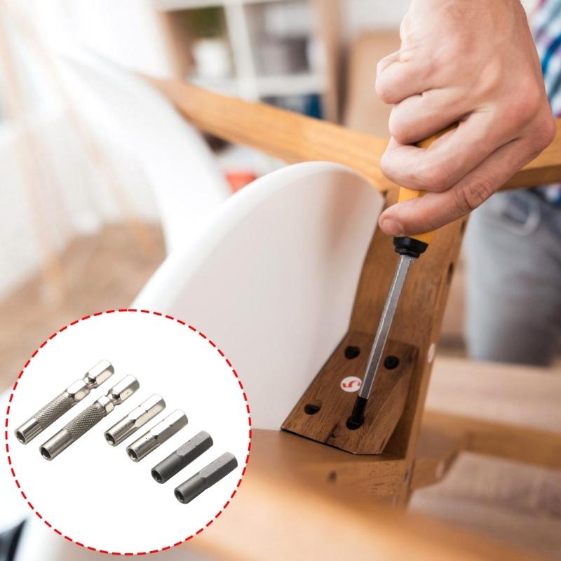 5Pieces Hexagonal Shank Adapter Set For Precision Bit Electric ...