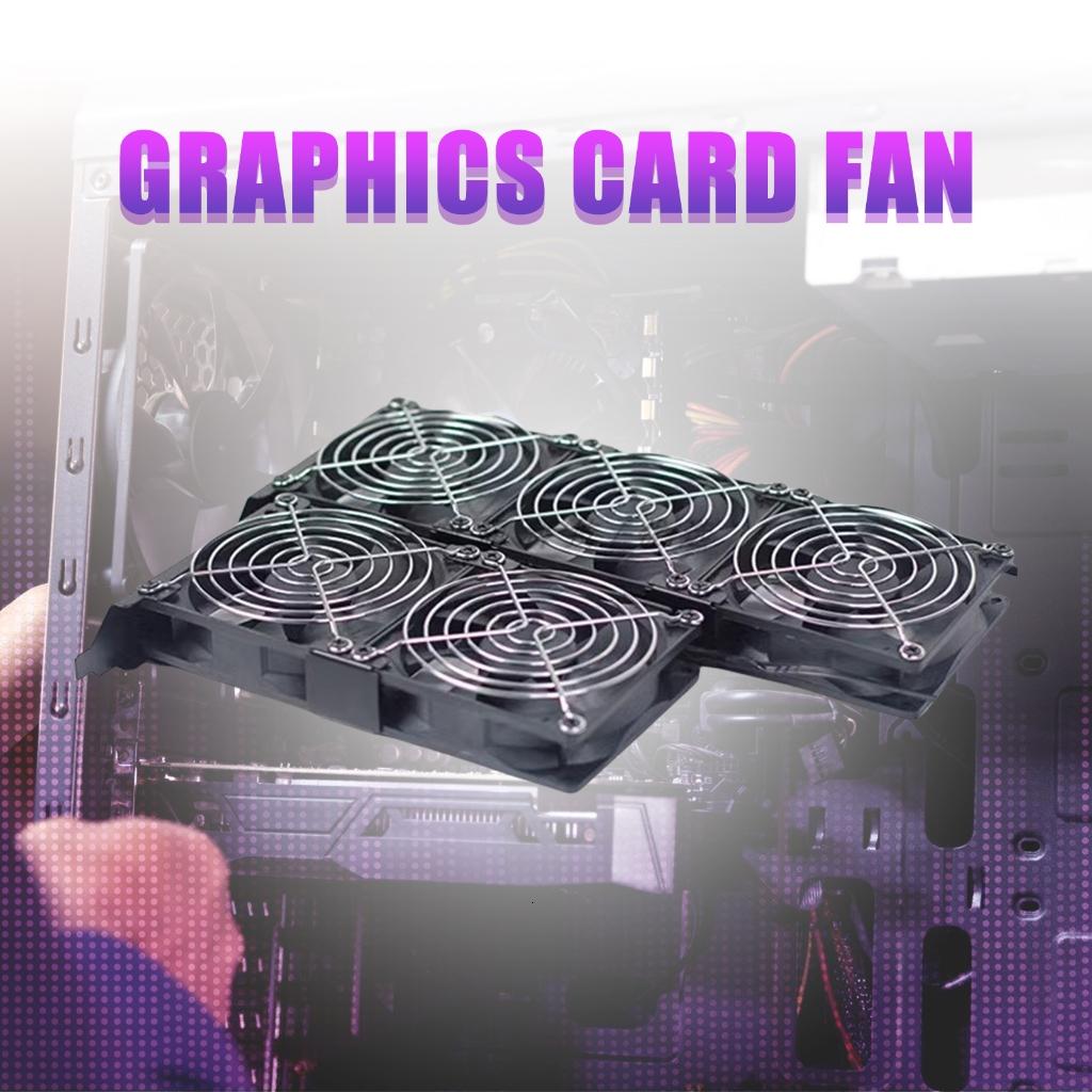 Graphics Card Fan PCI Slot Graphics Card Coolers Video Card Coolers VGA ...