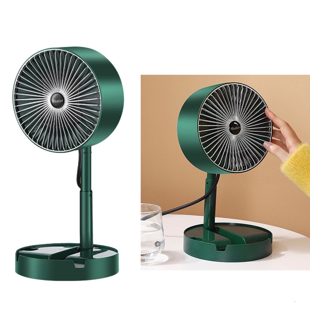 110V Small Telescopic Electric Fan Heater PTC Fast Heating Ceramic ...