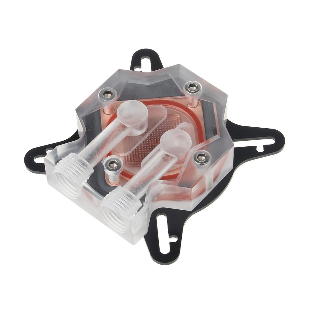 CPU Water Cooling System G1/4 Computer Water Cooler Block PC Waterblock ...